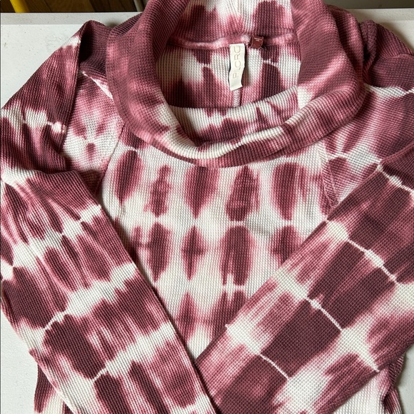 Pilcro | Sweaters | Pilcro Pink And White Textured Sweater | Poshmark
